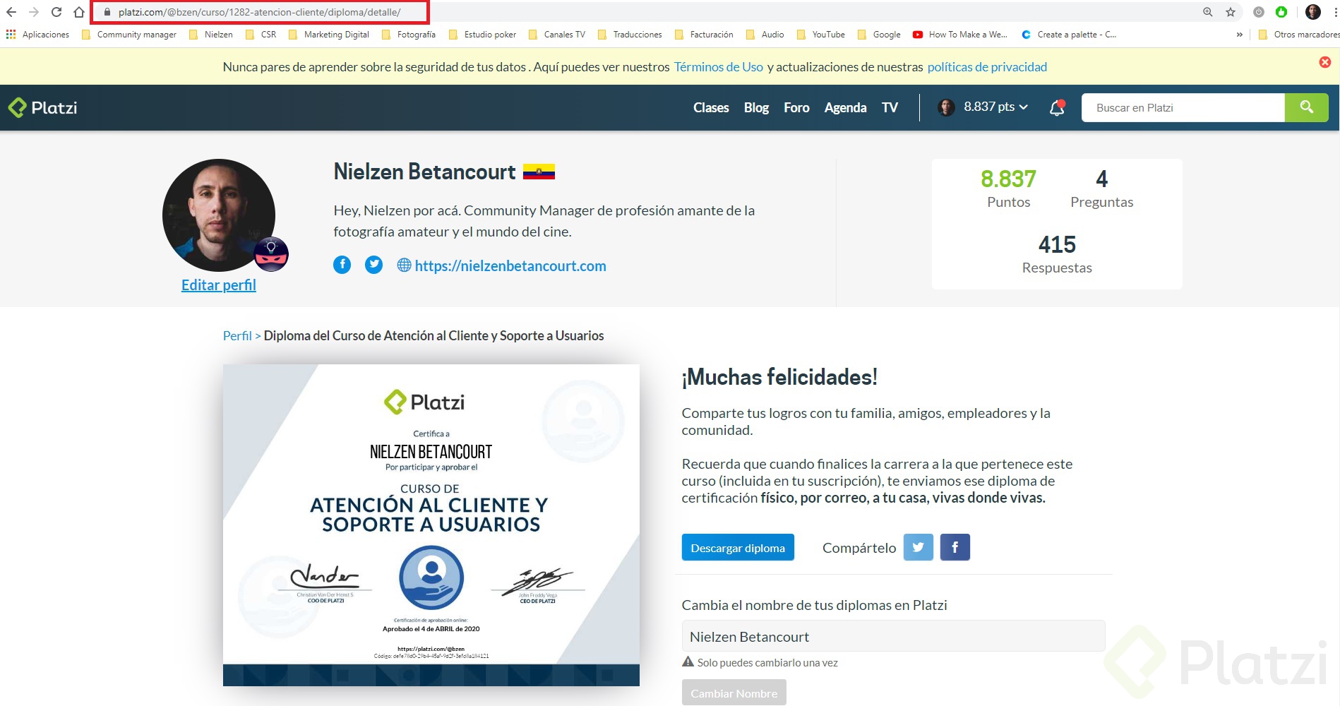 ¿Cómo agregar tus certificados de Platzi a LinkedIn?